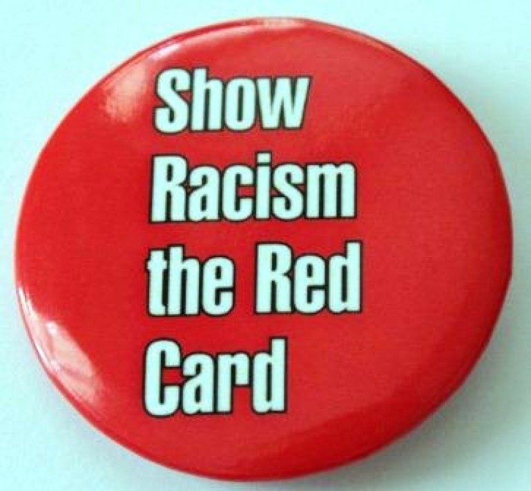Show Racism the Red Card workshop with Richard Offiong, an ex-Newcastle ...